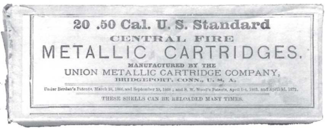 Some Early 50-70 Cartridges by the Union Metallic Cartridge Co ...